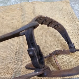 Antique Vintage Animal Trap Wrought Iron Blacksmith Hand Forged - Etsy