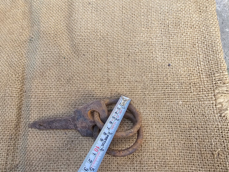 Vintage Antique Horse Tie Hitching Post Spike Rings - Etsy