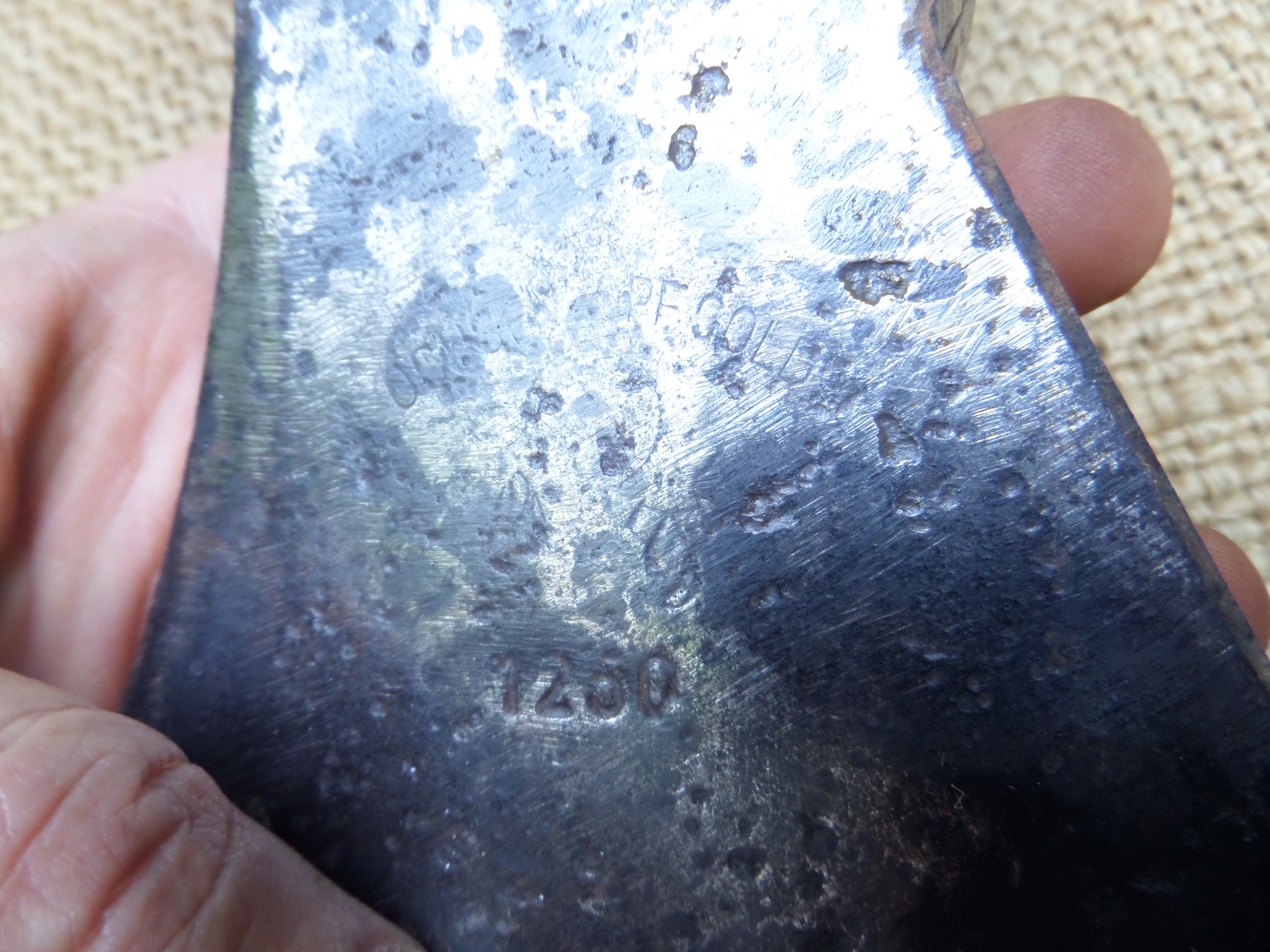 OCHSENKOPF Vintage German Felling Axe Head Woodworking Carpenter's ...