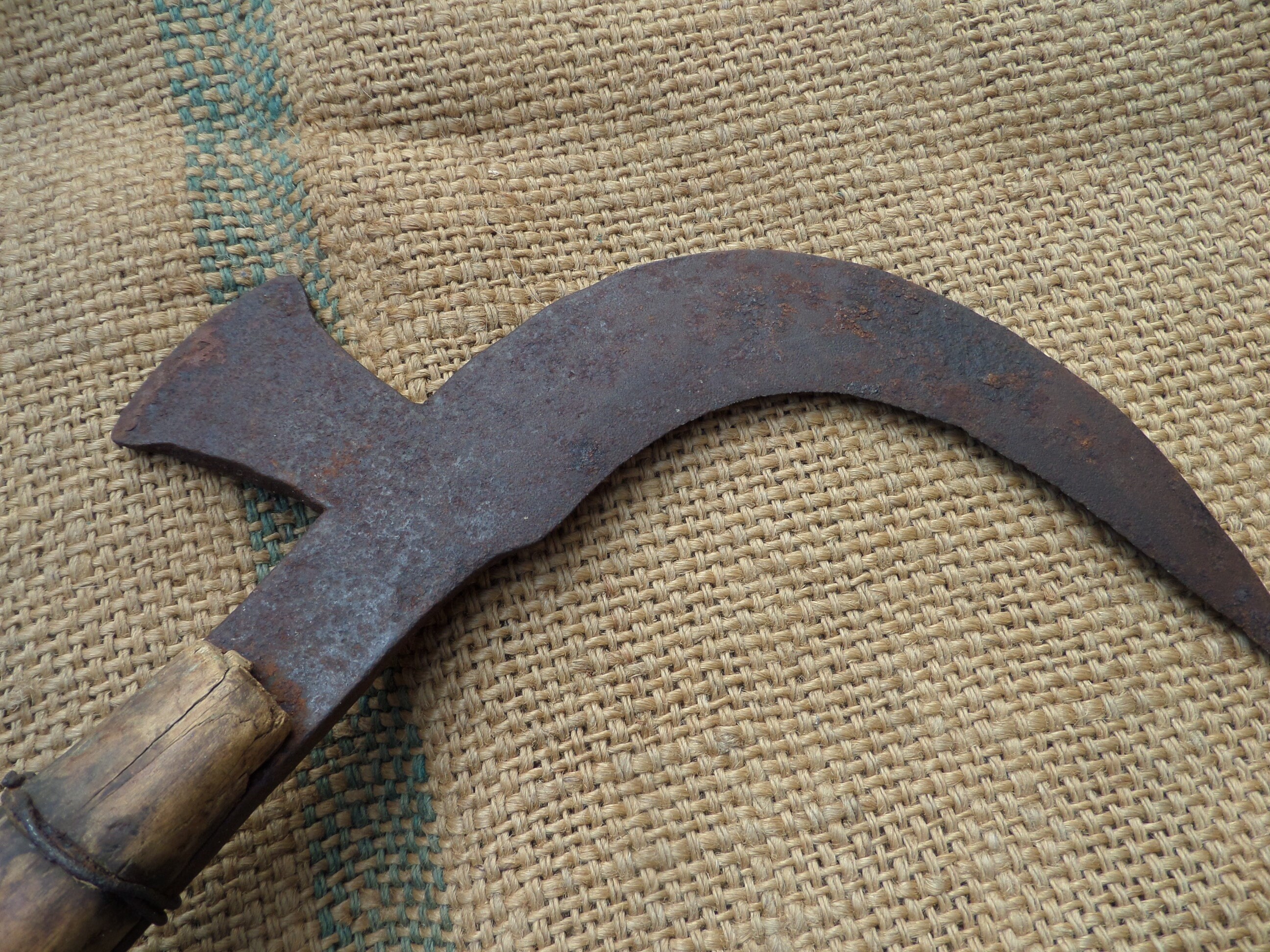 Vintage Antique Billhook Falx Axe Weapon Hand Made Forged | Etsy Canada