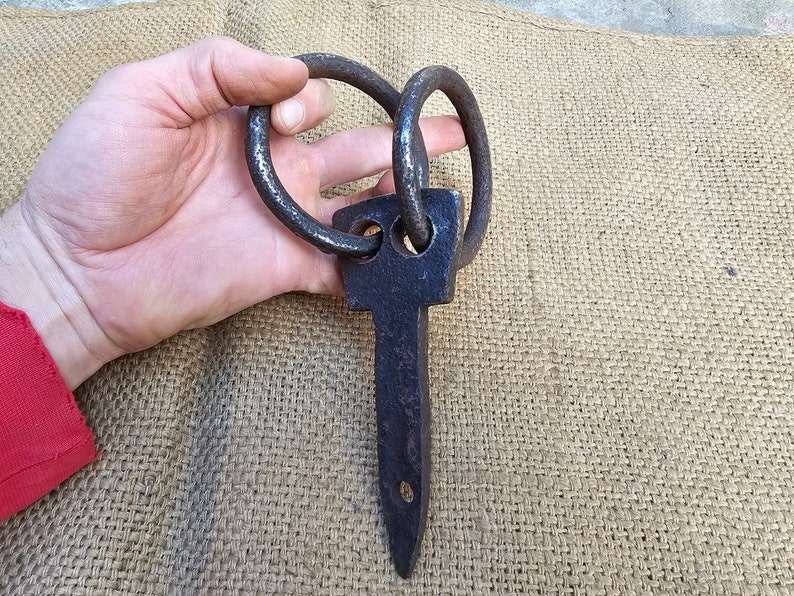 Vintage Antique Horse Tie Hitching Post Spike Rings - Etsy