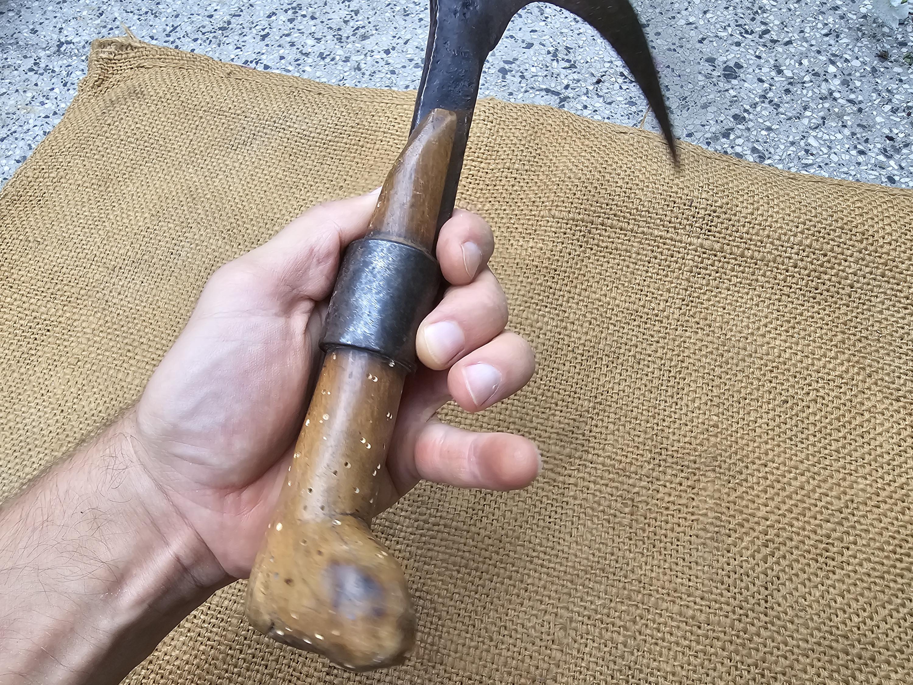 Small Antique Billhook Hand Forged Vintage Tool Axe Faschineknife - Etsy