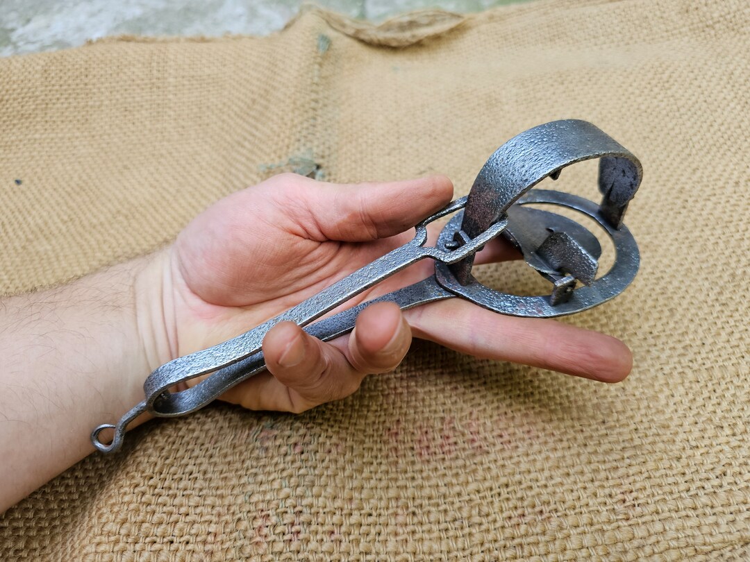 MINI Small Antique Vintage Rat Mouse Mice Animal Trap Blacksmith Hand ...