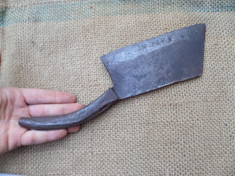 Small Antique Vintage Chief Meat Chopper Cleaver Hatchet Cook Tool ...