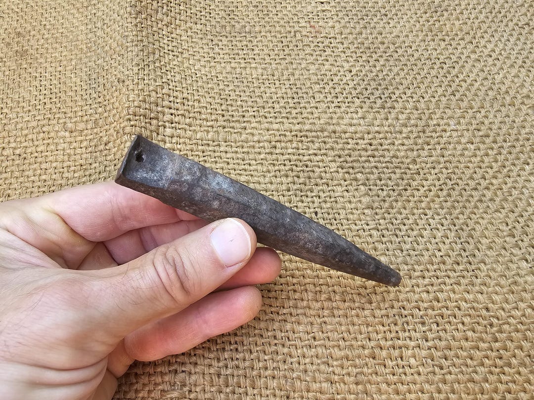 Anique Hand Forged Iron Plumb Bob Masonry Ottoman Empire Vinatge - Etsy