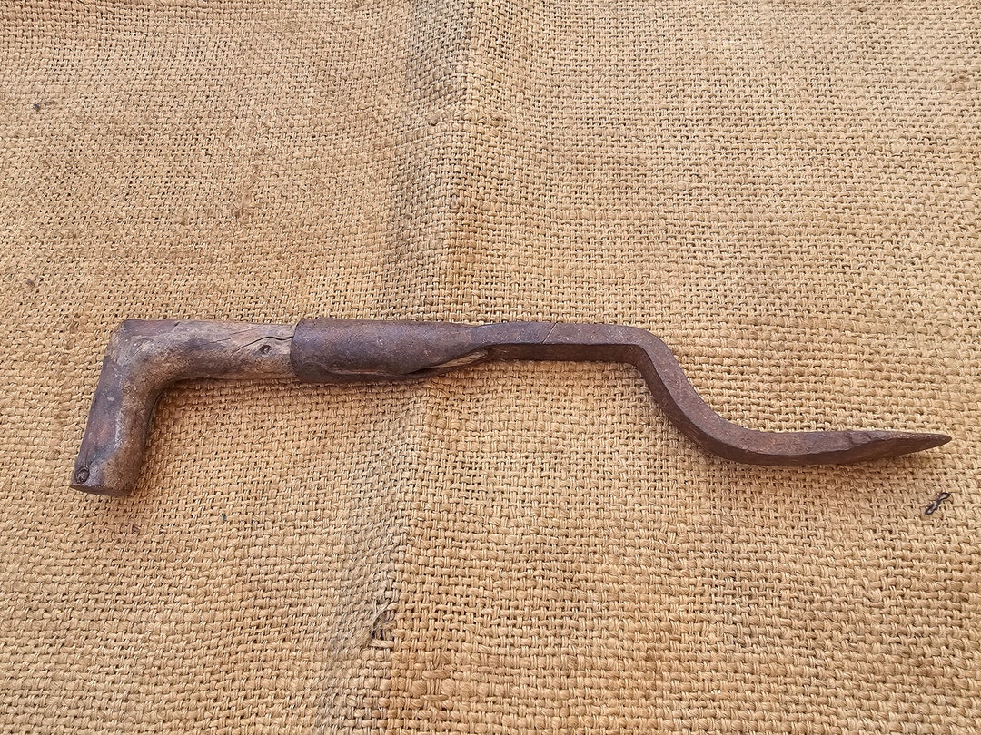 Rare Antique Debarking Spud Tool Vinatge Hand Forged Debarker Bark ...