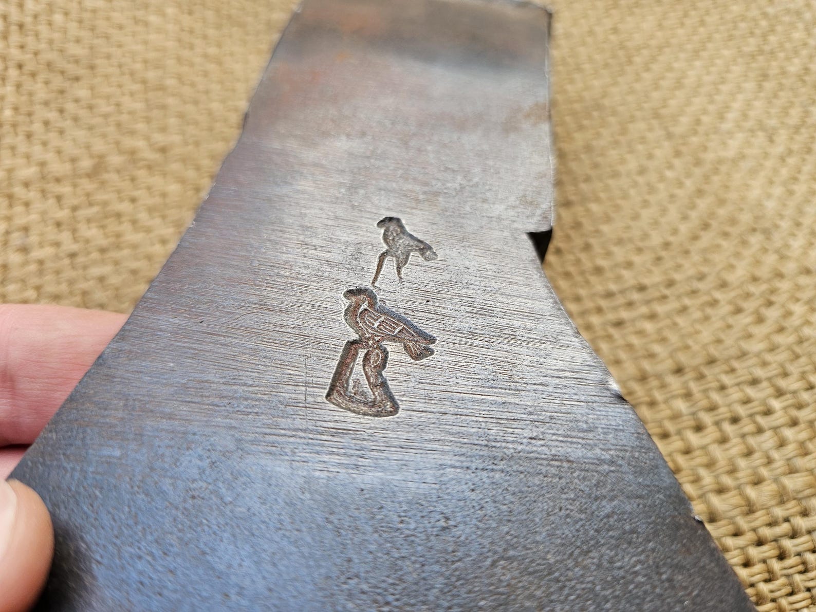 Vinatge "helko Werk" German Axe Head Antique Survival Bushcraft Forest ...