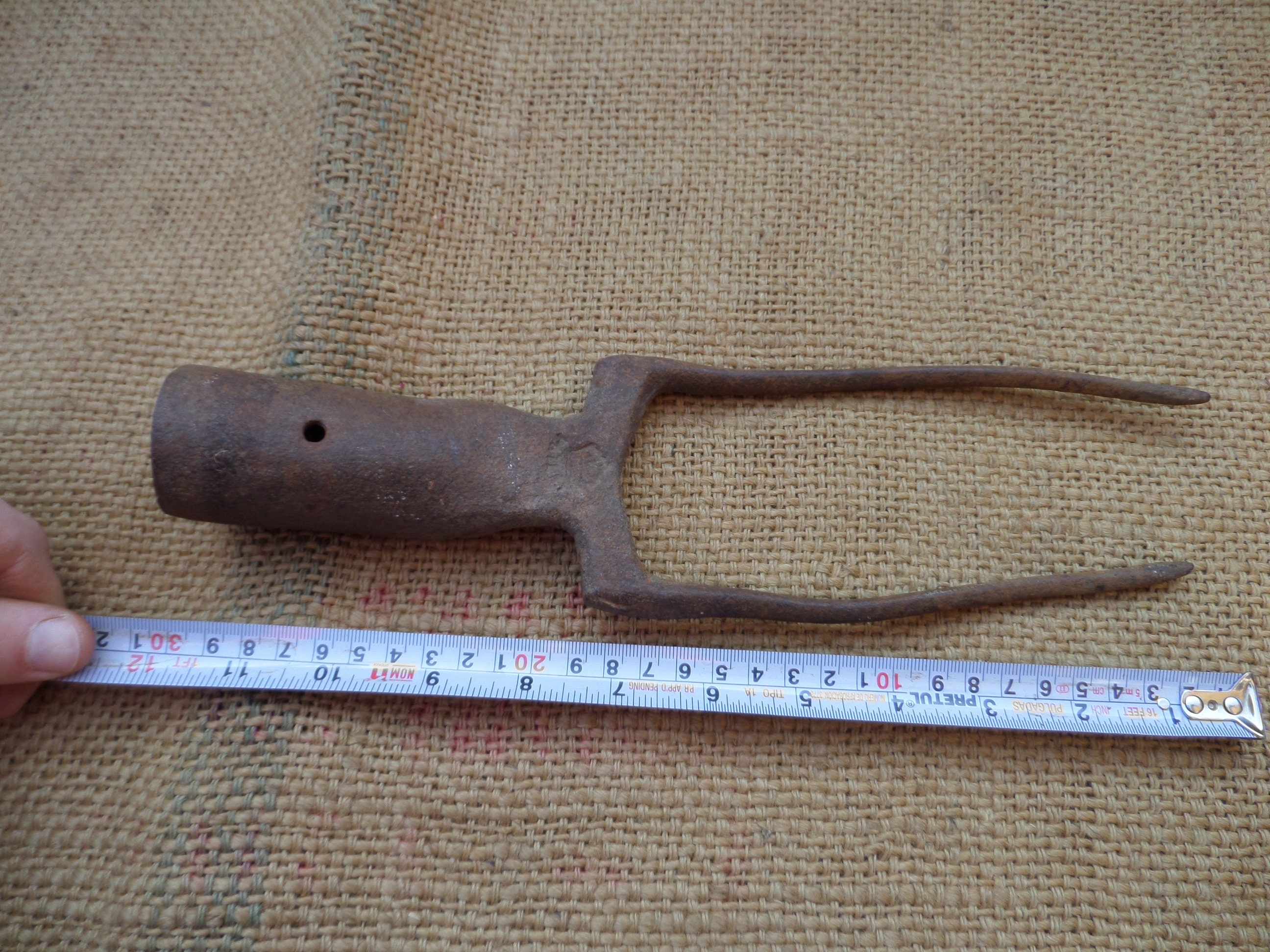Antique Vintage Fork Pitchfork Rake Hand Forged Vintage - Etsy