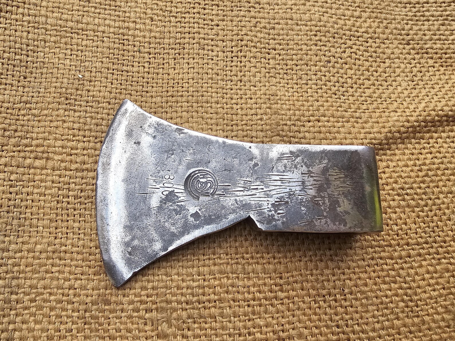 Vintage German Axe Head "shw Fredrichstal" Hatchet Camping Bushcraft ...