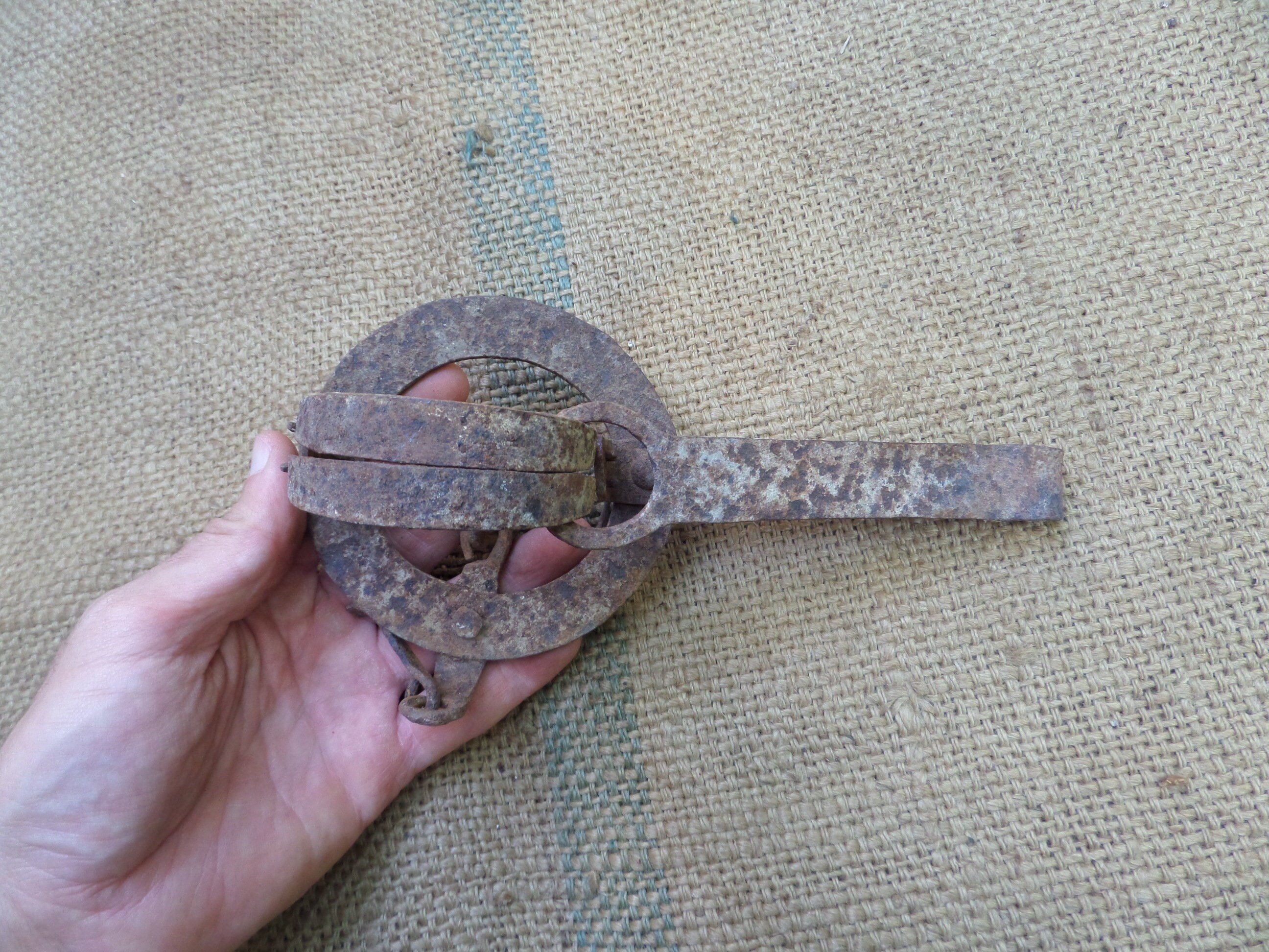 Small Antique Vintage Rat Mouse Mice Animal Trap Blacksmith Hand Forged ...