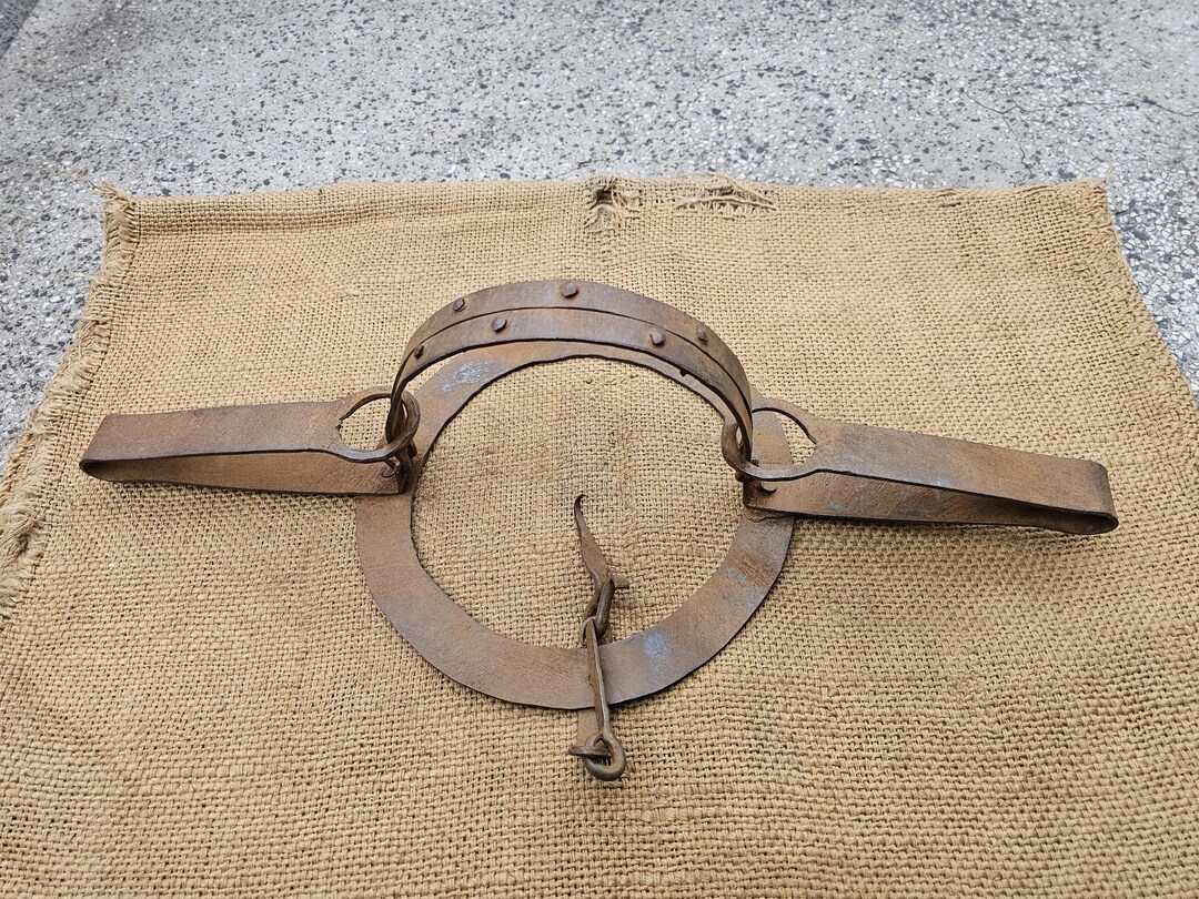 Antique Vintage Animal Trap Wrought Iron Blacksmith Hand Forged - Etsy
