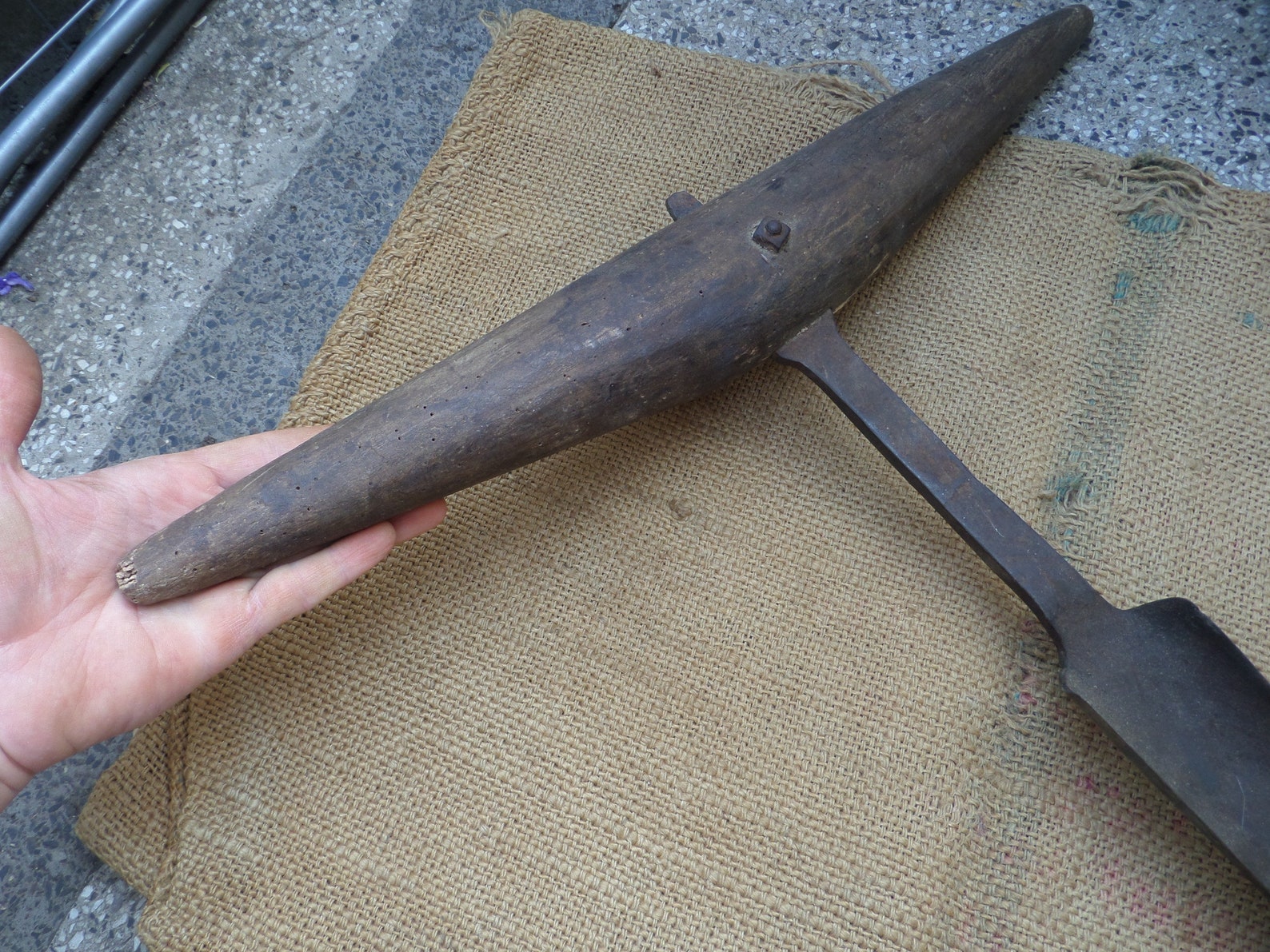 Scarce Antique Wheelwright's Reamer Wheelwright Hub Reamer Hand Forged ...