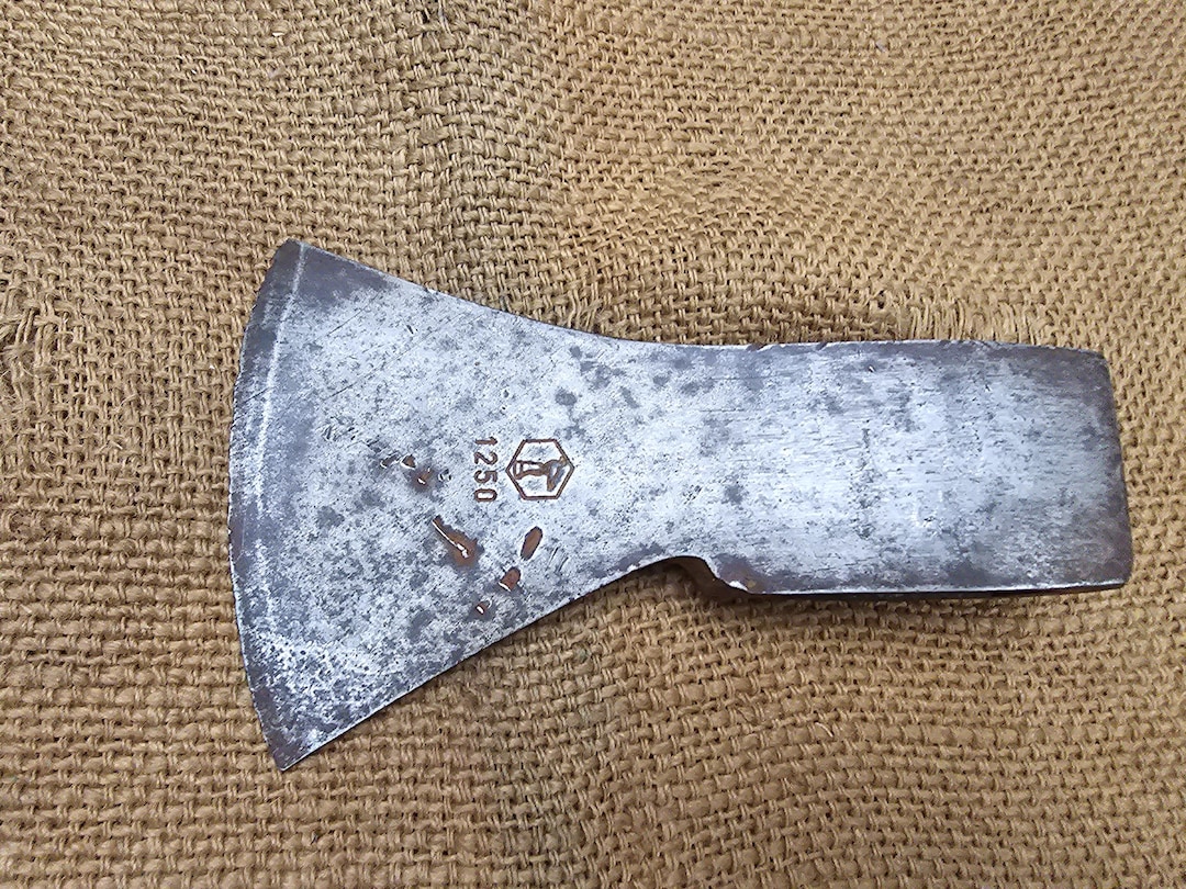 Rare "helko Werk" German Axe Head Hatchet Vintage Antique Felling ...