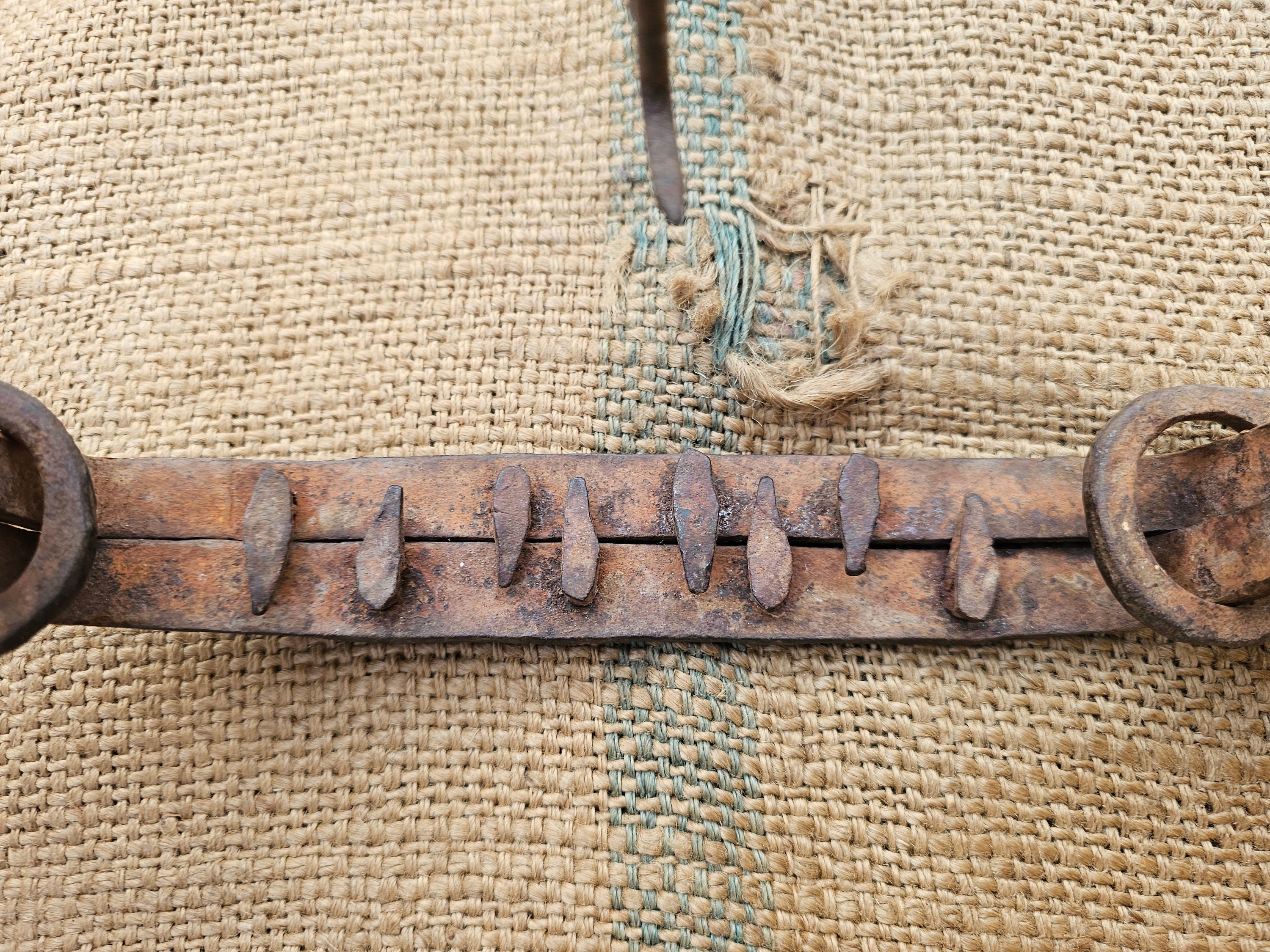 WOLF Trap Animal Jaw Trap Blacksmith Hand Forged Antique Vintage - Etsy