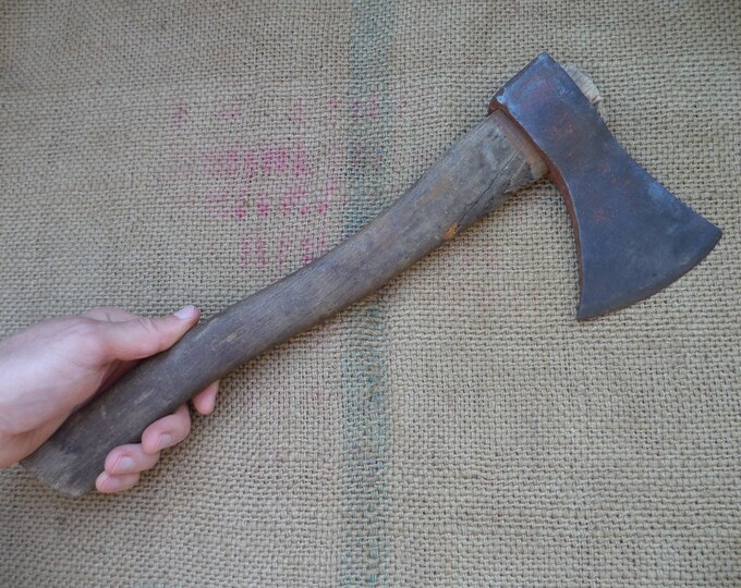 Small German Vintage Axe Hatchet Bushcraft Woodcraft Tactical Hand ...