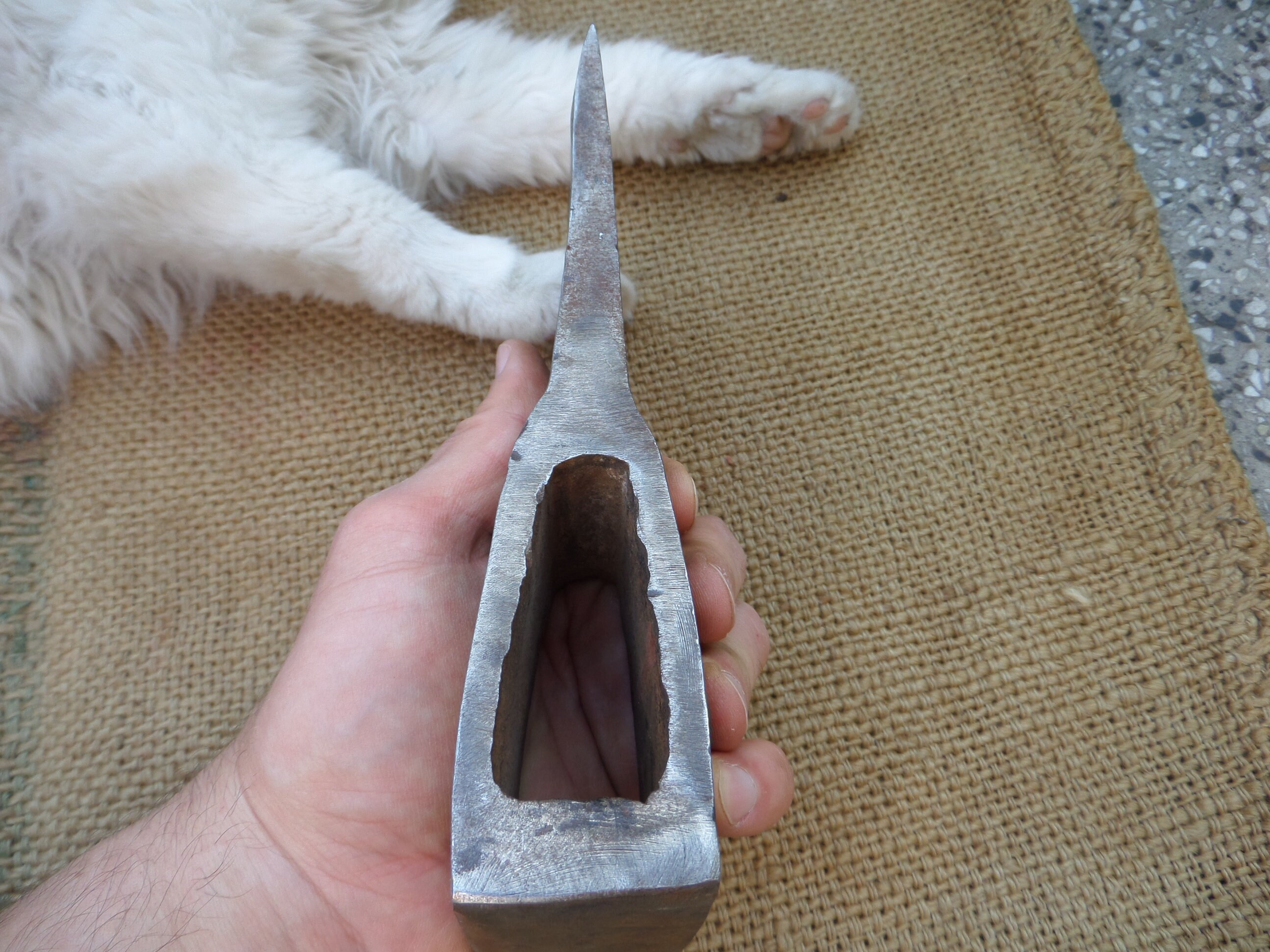 Rare Vintage German Felling Axe Head Woodworking Carpenter's Board Axe ...