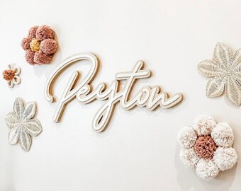 Wood Cut Out Name Sign - Etsy