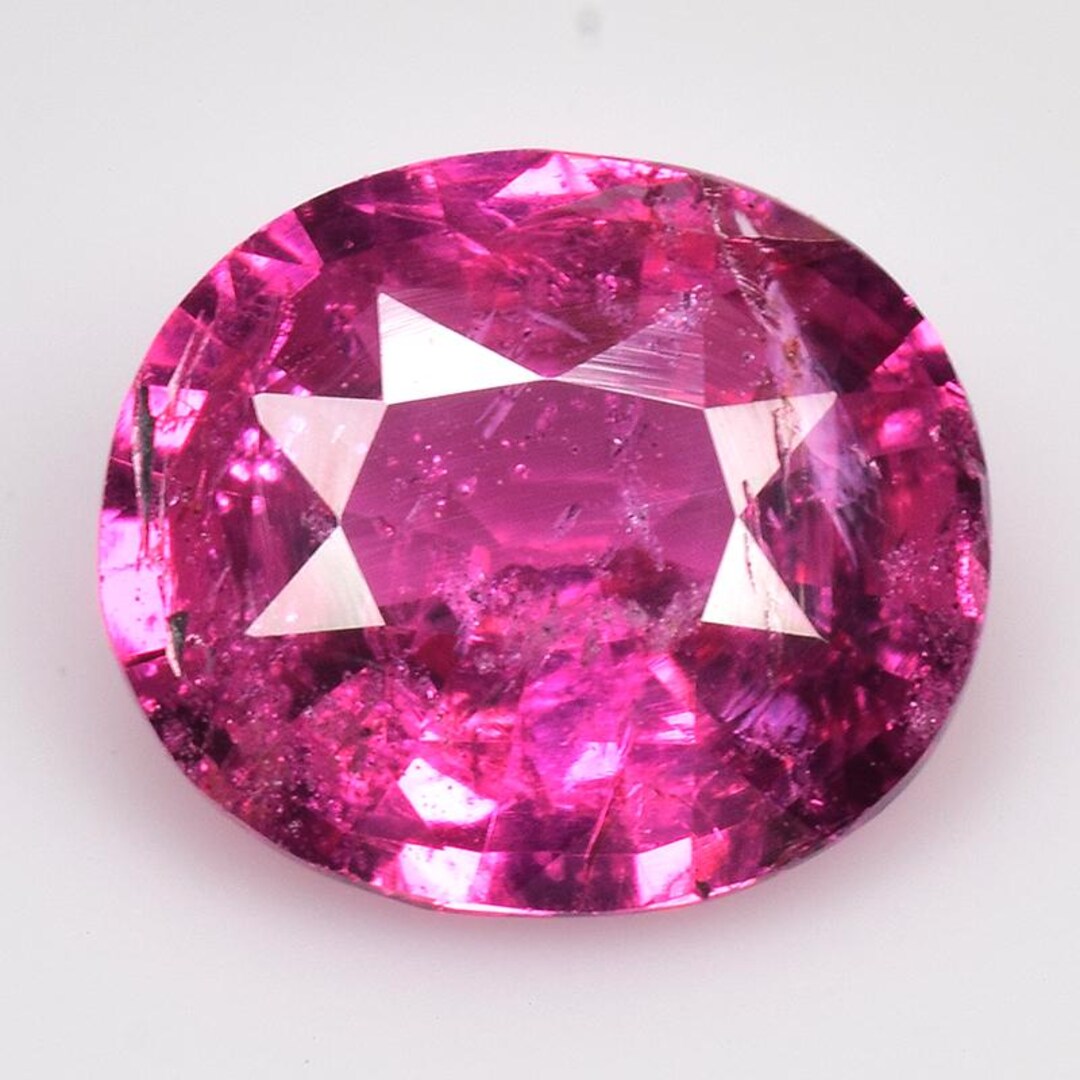Mahenge Spinel Gemstone – 1.65 Ct Hot Pink Oval, Untreated - Etsy