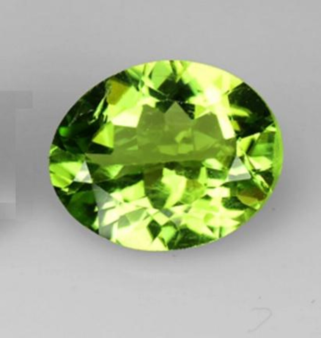 2.95 Ct & 10x8x5 Mm _ Natural Peridot Oval Cut Loose Gemstones ...