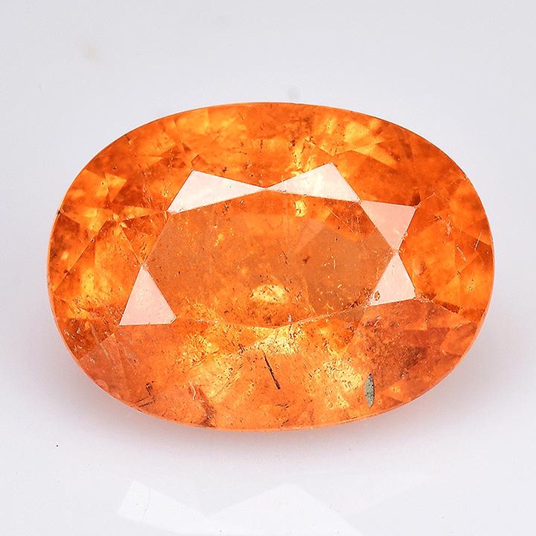 2.00 Ct & 8.5x6x4 Mm _ NATURAL MANDARIN SPESSARTITE GARNET_ Fanta ...
