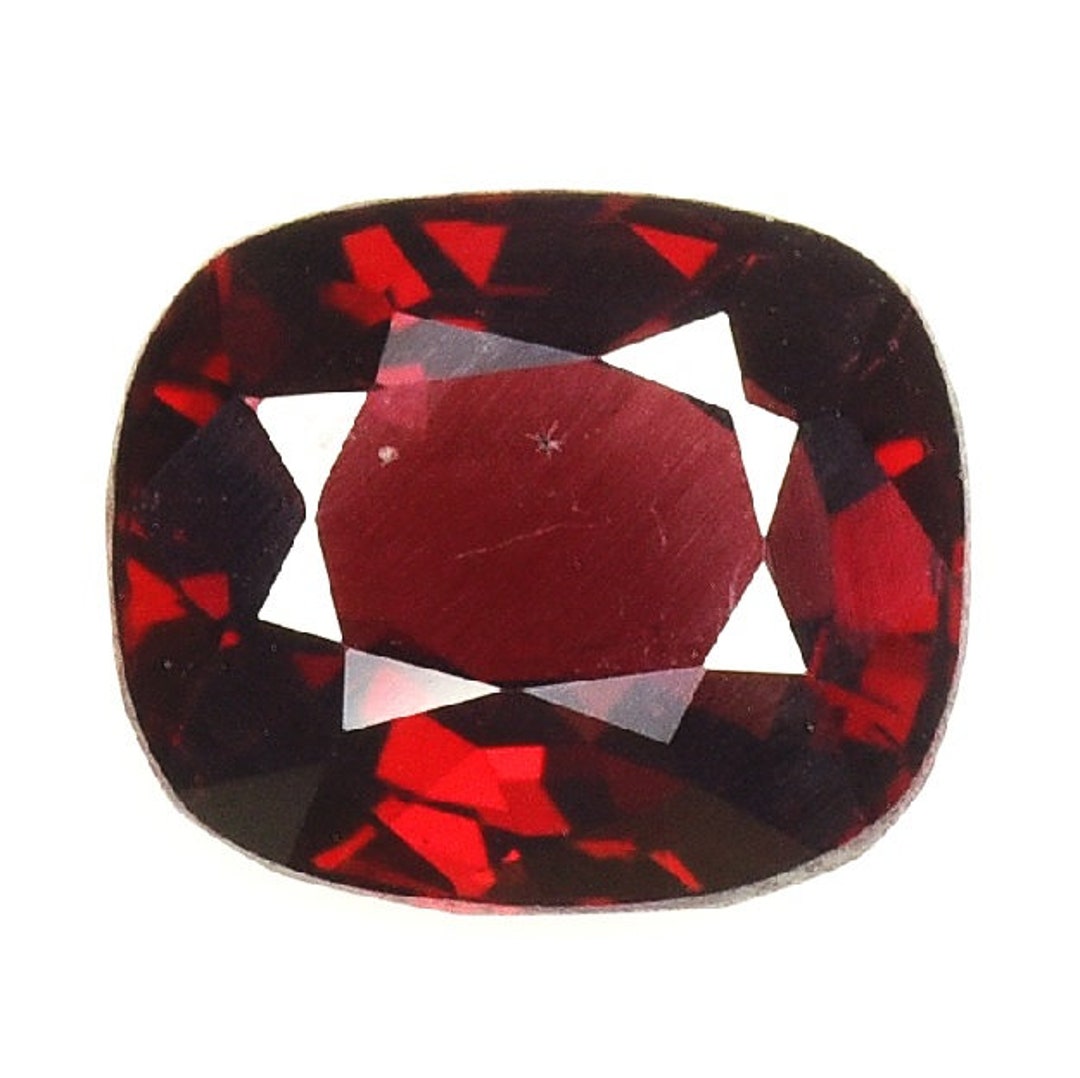NATURAL RED SPINEL GEMSTONE_ 1.410 Cts_ Red Color Gem_ Natural Red ...