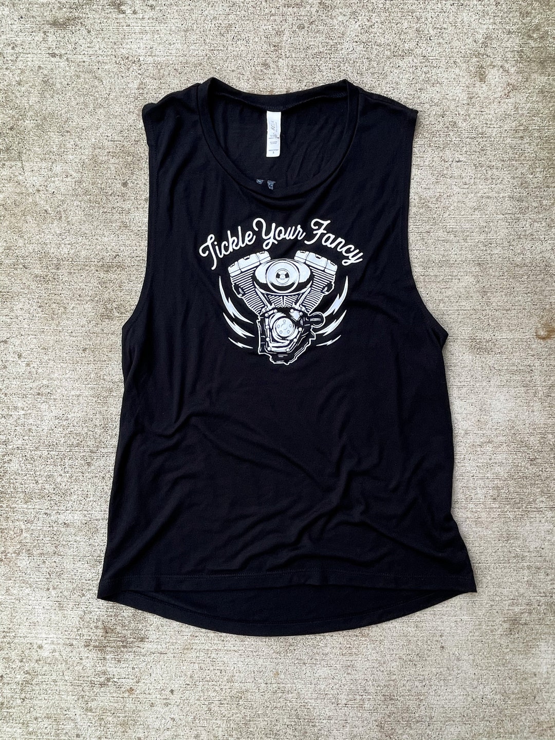 Women's Tickle Your Fancy Muscle Tee - Etsy