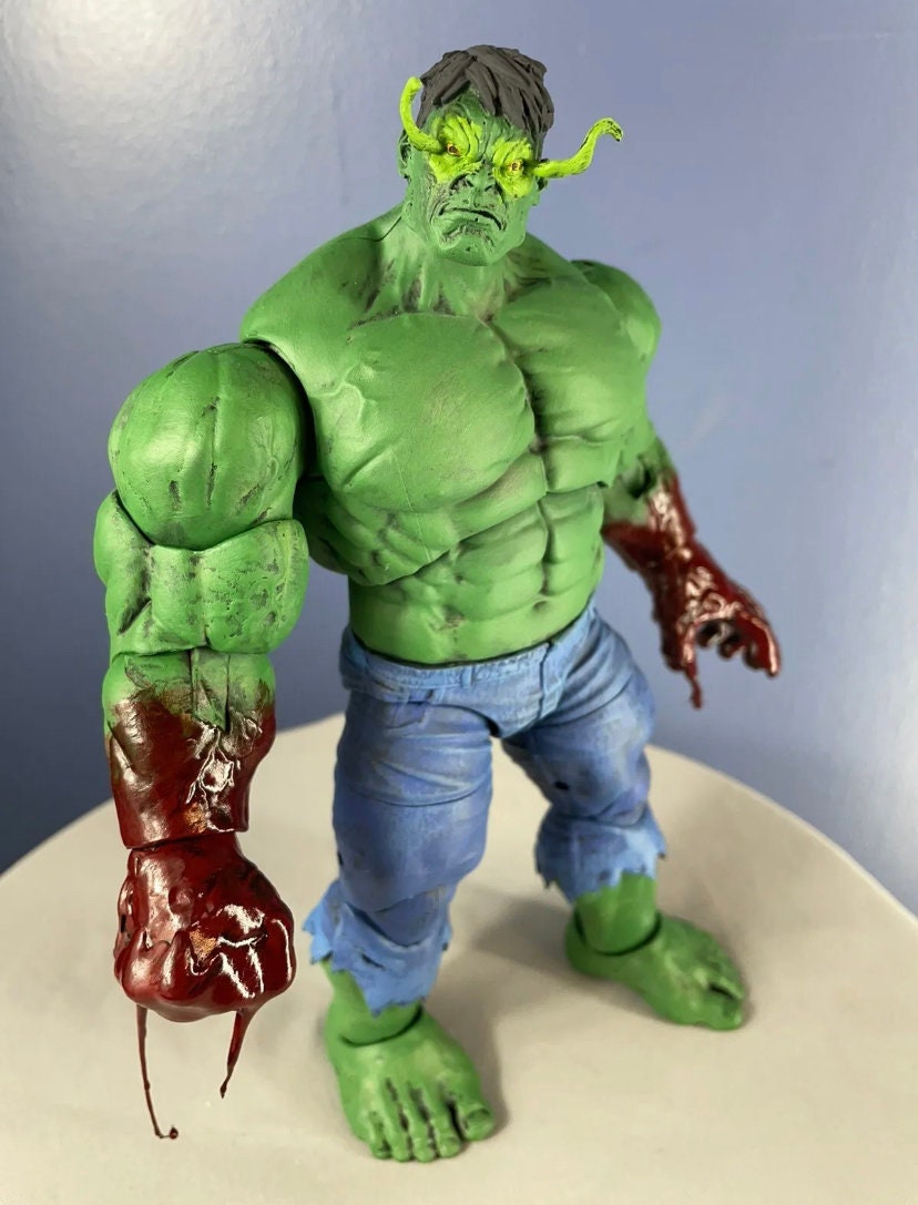 Custom Marvel Legends worldbreaker Hulk Figure BAF Planet - Etsy