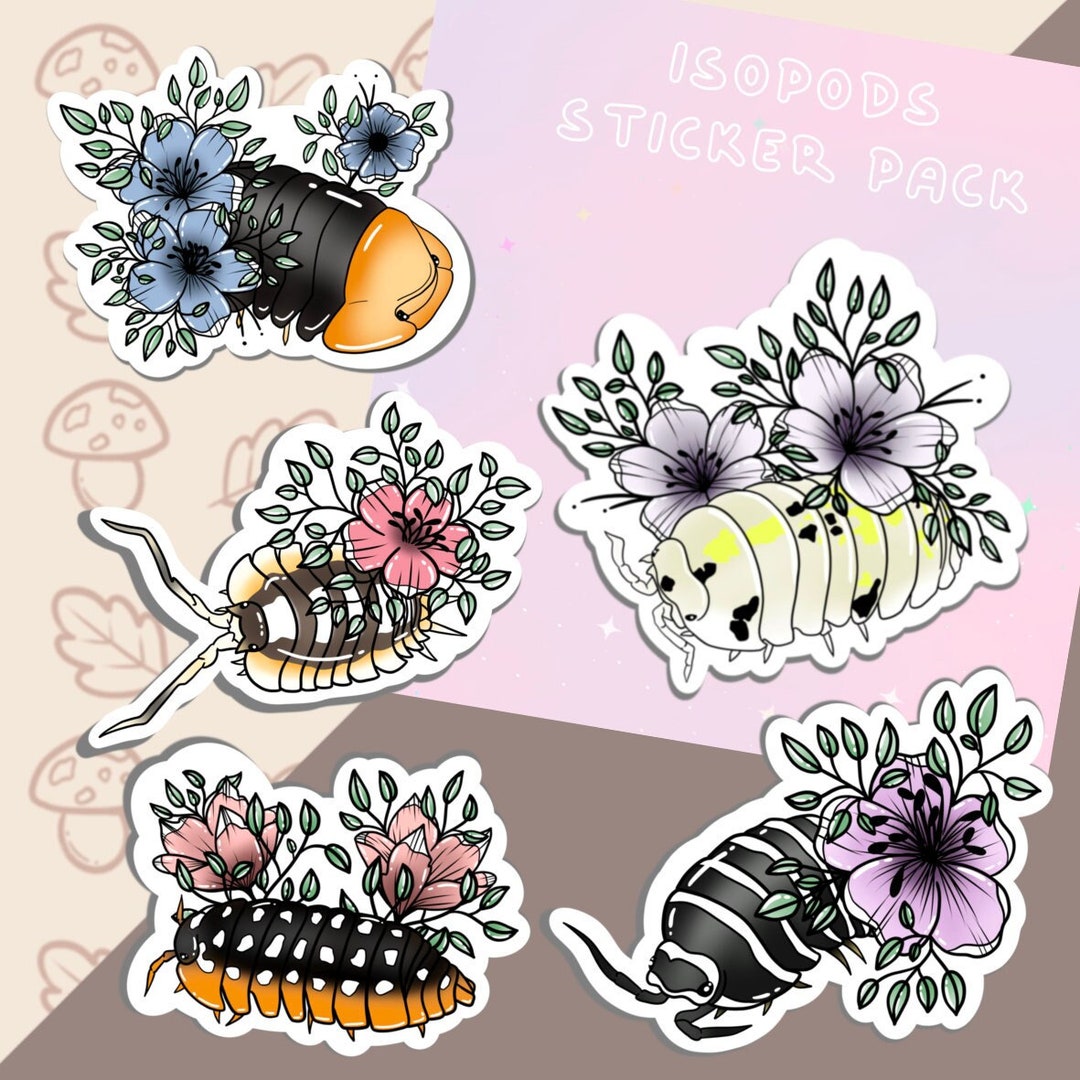 Isopod Sticker Pack L Stationery L Back to School L Aesthetic L ...