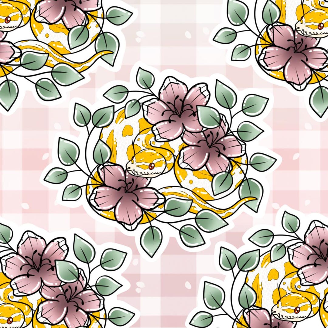Albino Ball Python Enclosure Sticker - Etsy