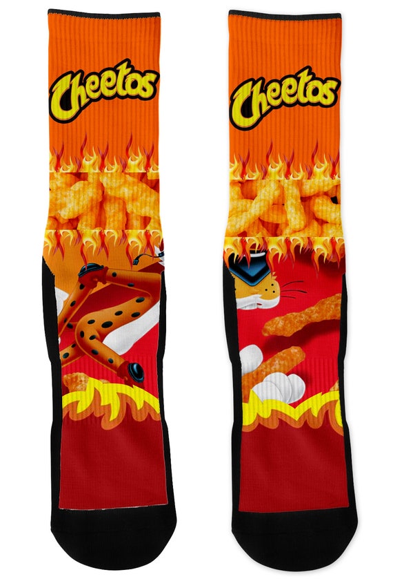 Cheetos Socks Unique Gift Fun and Cute Gift Beautiful Gift | Etsy