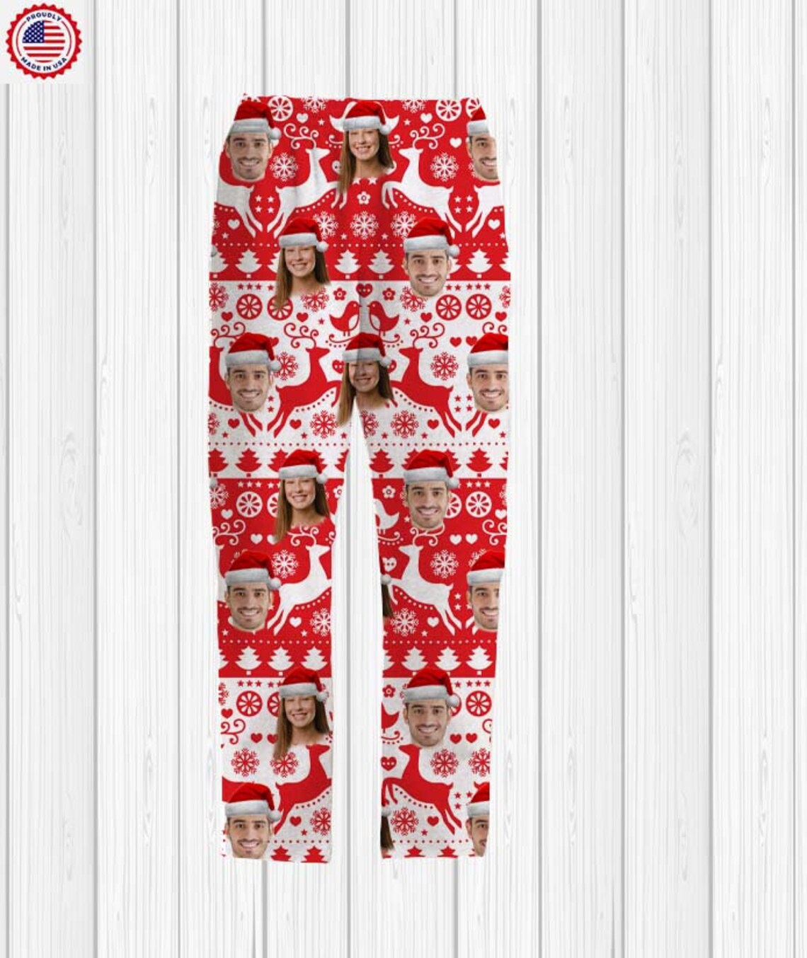 Custom Christmas Pajama Pants Family Christmas Pajamas | Etsy