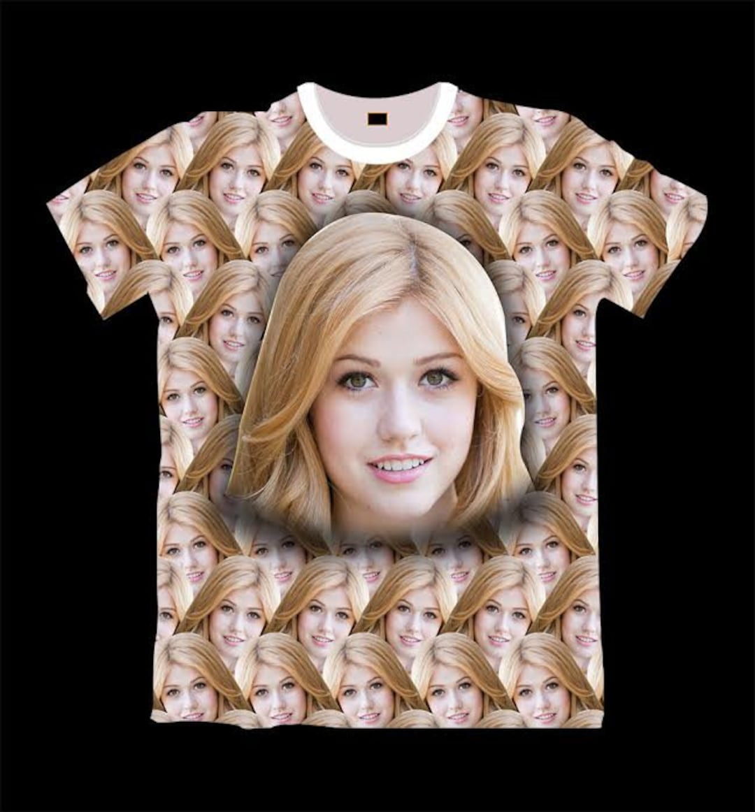 Custom Photo Face Shirt Personalized Shirt Gift Birthday Gift Shirt ...