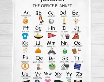 The Office Alphabet - Etsy