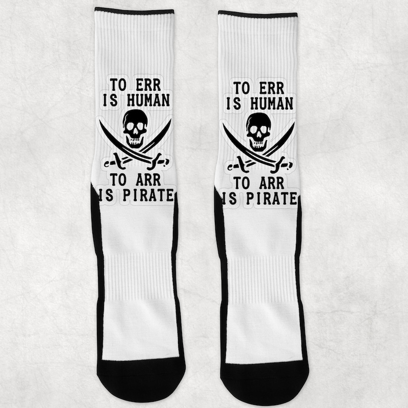 Pirate Socks for Men - Etsy