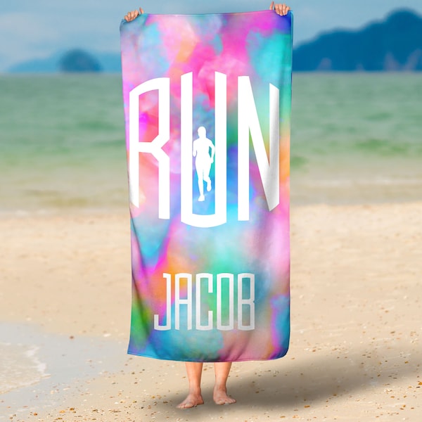 Personalized Beach Team Beach Towel - Etsy