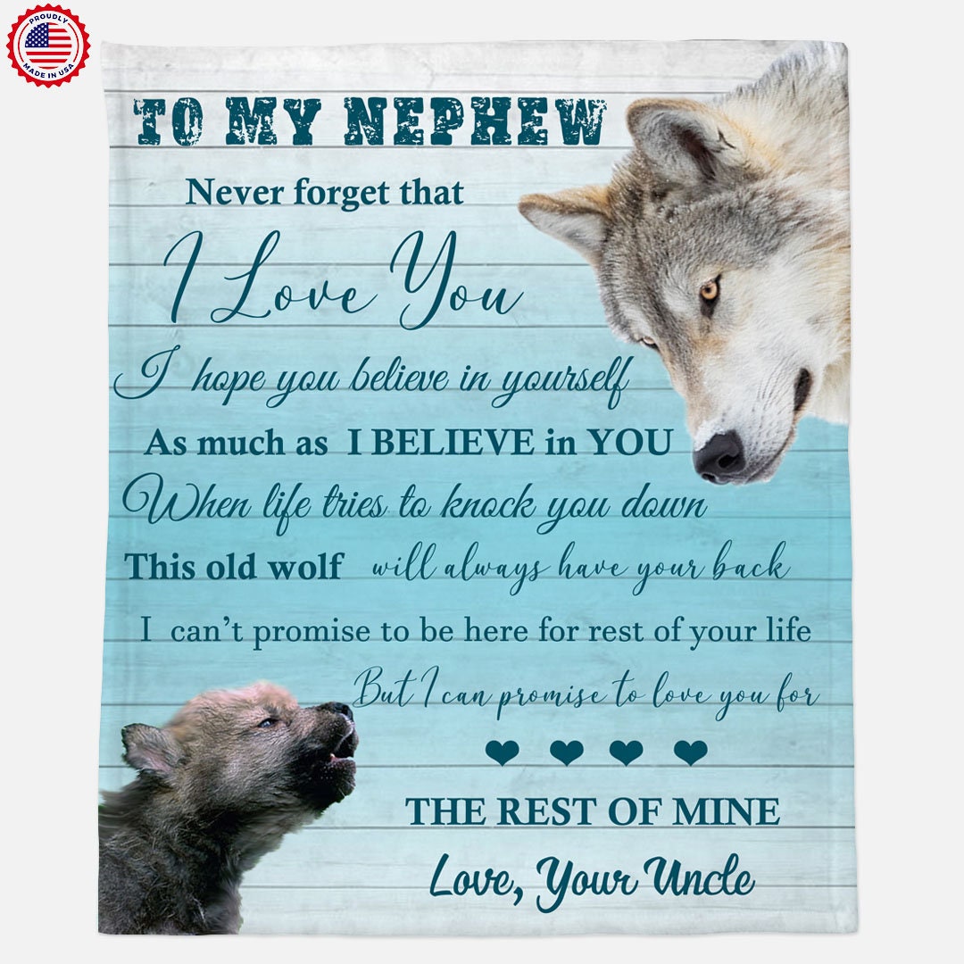 To My Nephew Blanket, From Aunt to Nephew, Uncle to Nephew, Nephew ... To My Nephew Blanket, From Aunt to Nephew, Uncle to Nephew, Nephew ...