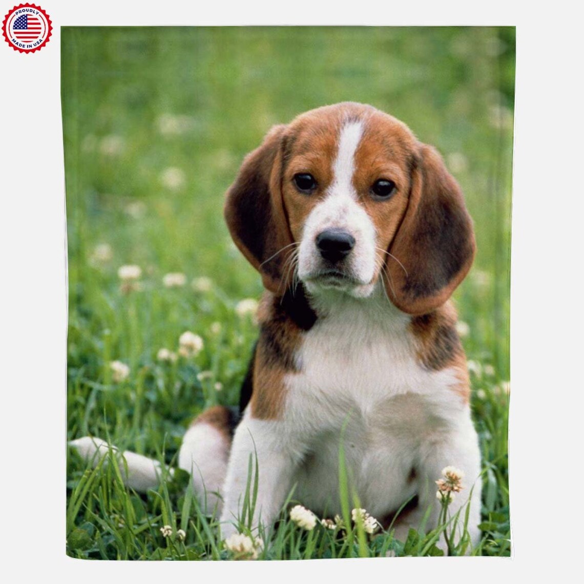 Beagle Dog Blanket Dog Breed 50 X 60 Decorative | Etsy