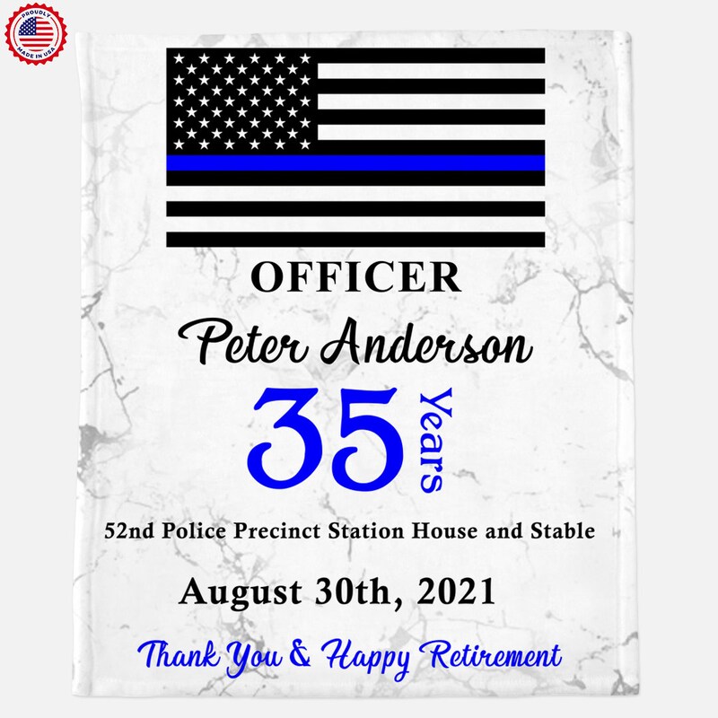 Police Officer Quilt - Etsy