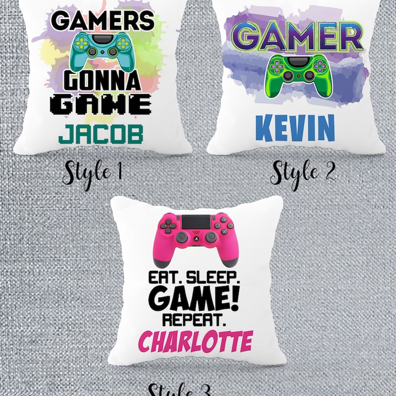 Gaming Pillow - Etsy