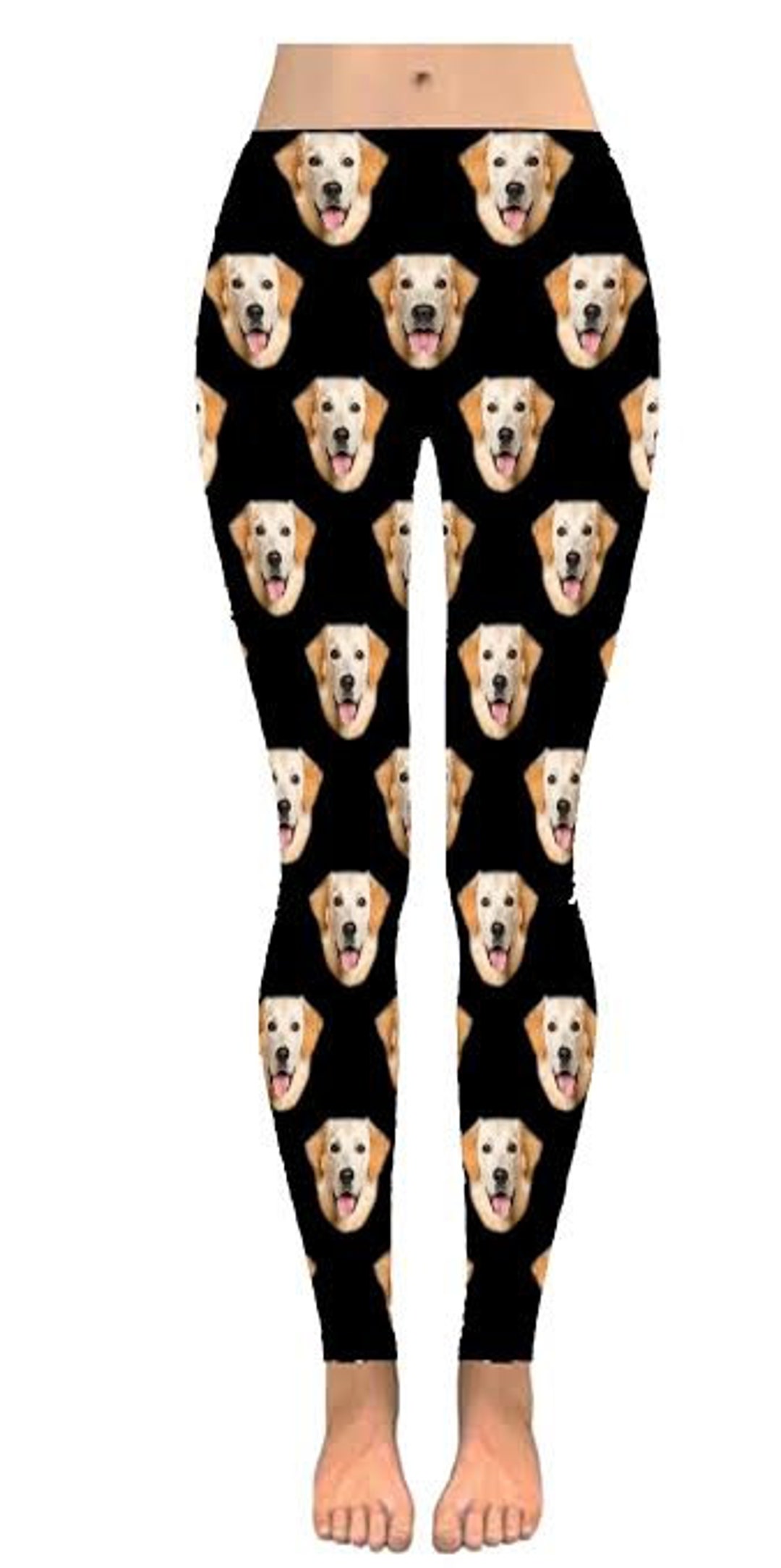 Custom Face Leggings I Custom Pet Leggings, Personalized Photo Leggings ...