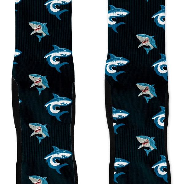 Shark Socks - Etsy