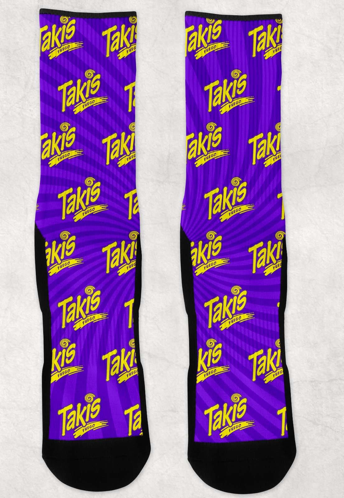 Takis Socks Takis Chips Socks Unique Gift for Taki Lovers | Etsy