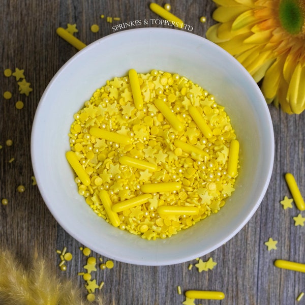 Yellow Sprinkles - Etsy