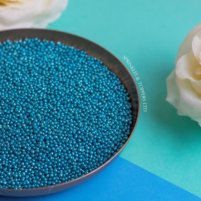 2mm Metallic Blue Pearls - Etsy