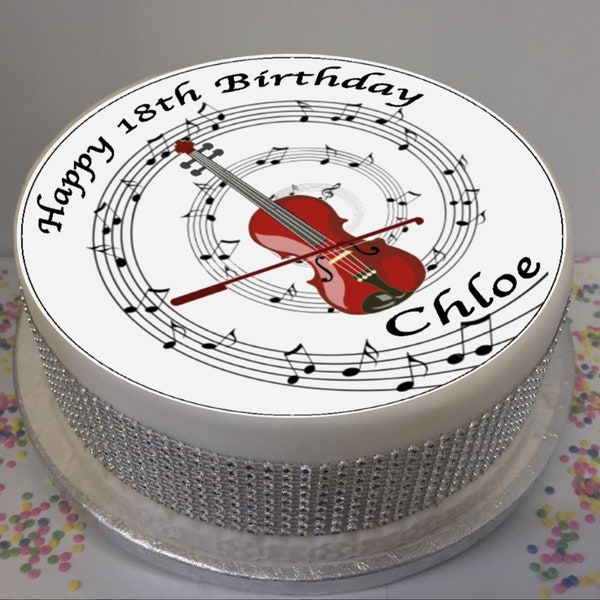 Music Cake Toppers - Etsy