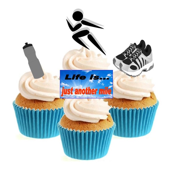 Running Cake Topper - Etsy