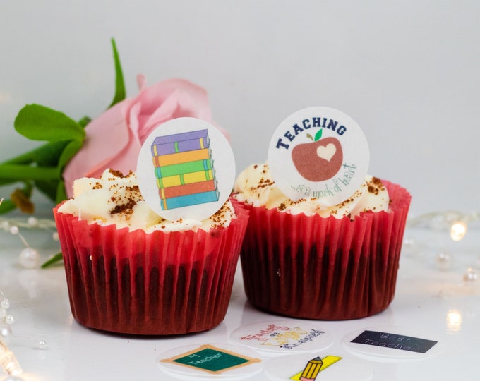 Teacher Cake Topper, Educator Cake Topper, Teacher Birthday Cake Topper ...