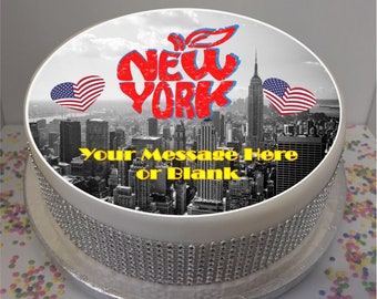 New York Cake Topper | Etsy