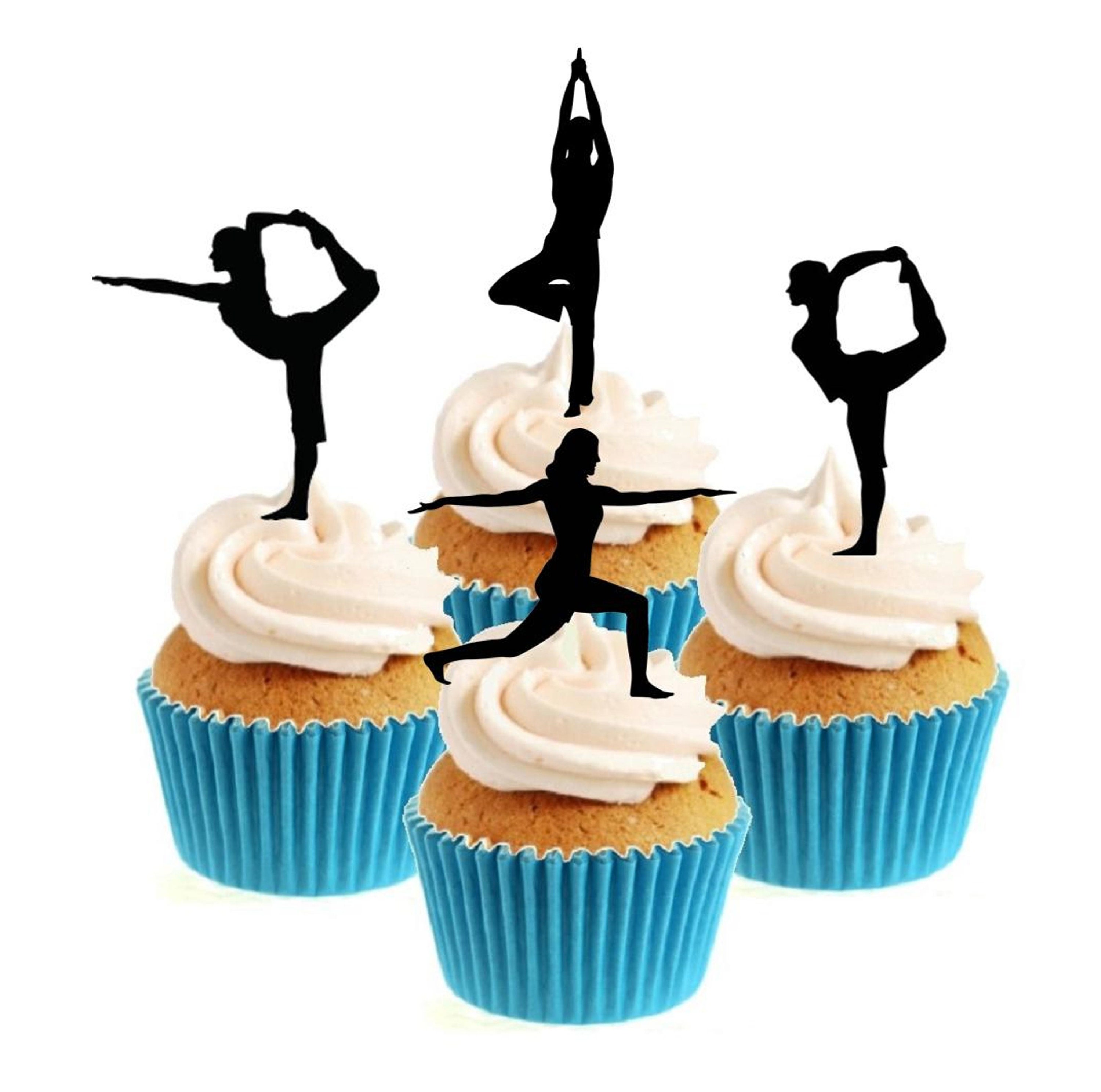 Yoga Cake Topper