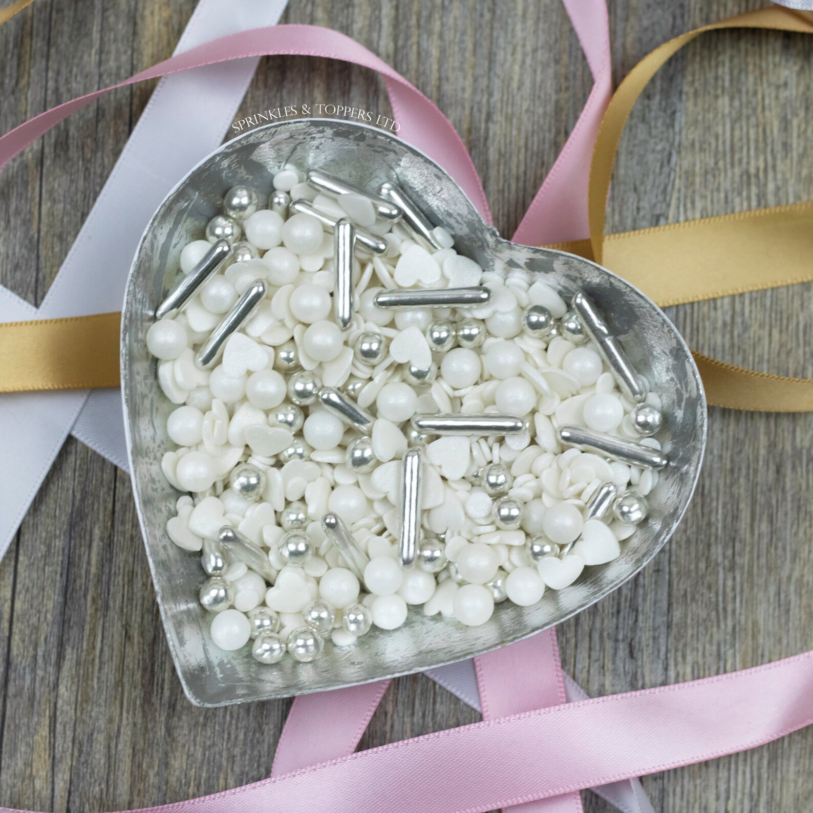 Heart of Glass Sprinkles Mix Cupcake / Cake Decorations | Etsy